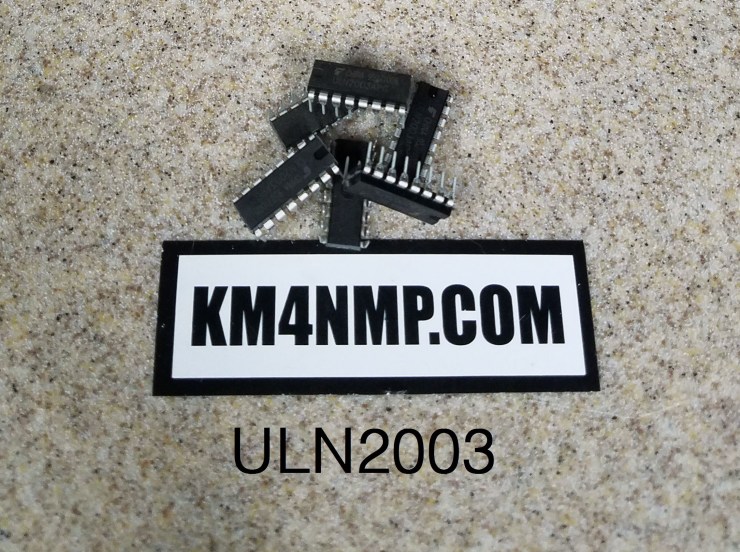 ULN2003 and Arduino Programing and Testing – KM4NMP