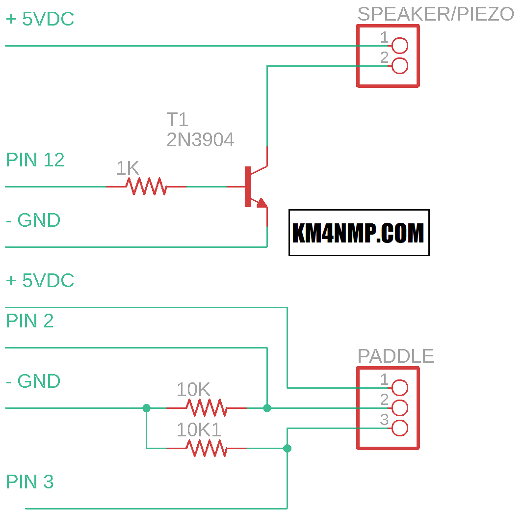 Basic Arduino Keyer – KM4NMP