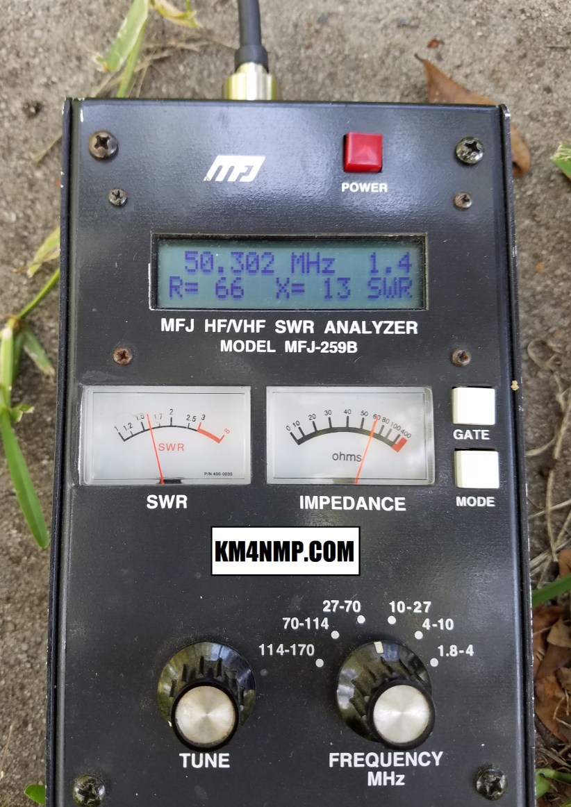 6m Delta Loop Tuning – KM4NMP