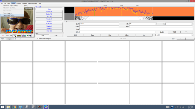 Trying Out SSTV – KM4NMP