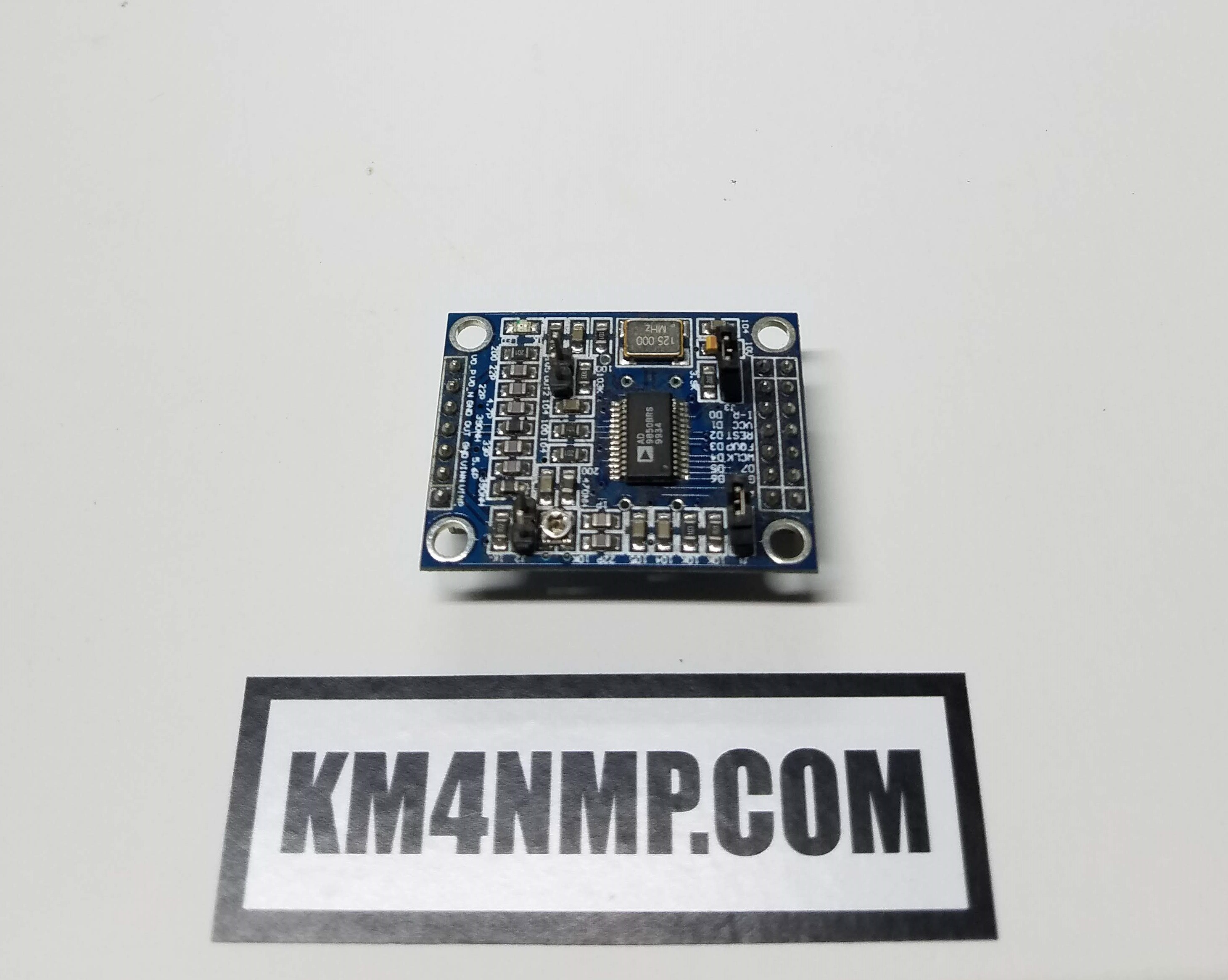 VFO for the Pixie. Wiring and Sketch for the AD9850. – KM4NMP