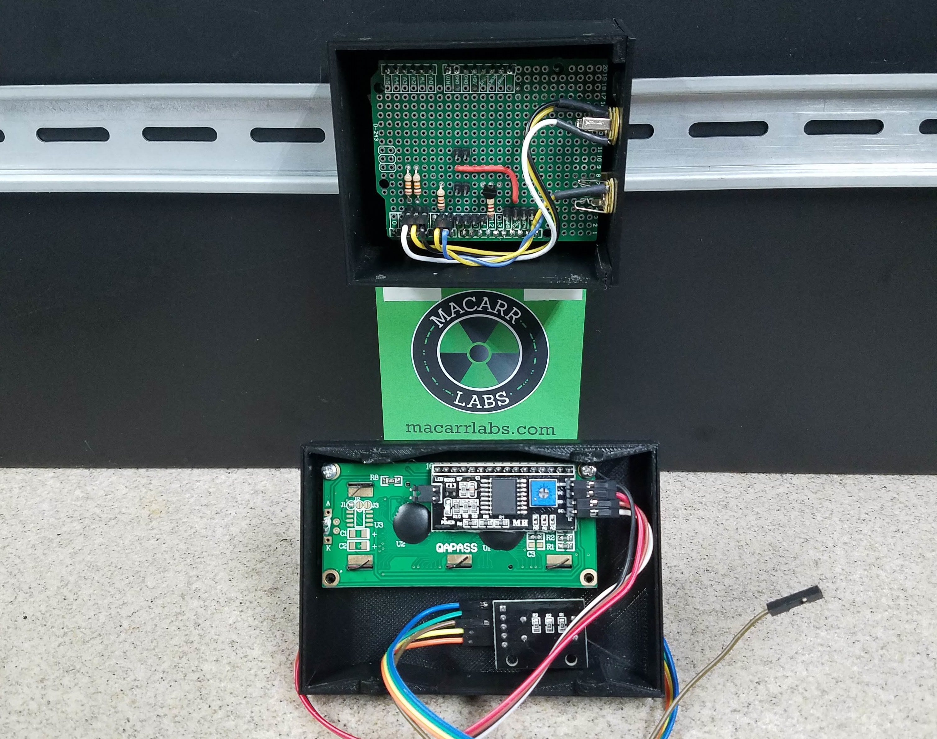 Adding an LCD Screen to the Arduino Keyer with Straight Key Port – KM4NMP