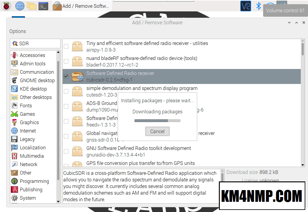 Using an SDR With The Raspberry Pi 4B. – KM4NMP