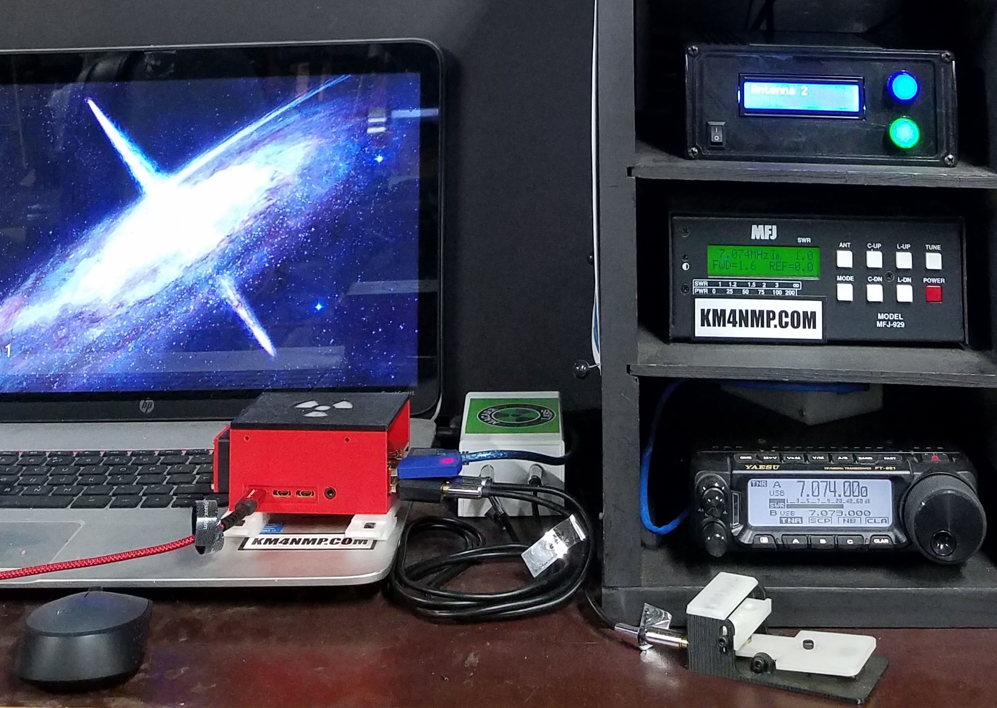 Field Testing the RCS-10 Arduino Controller. – KM4NMP